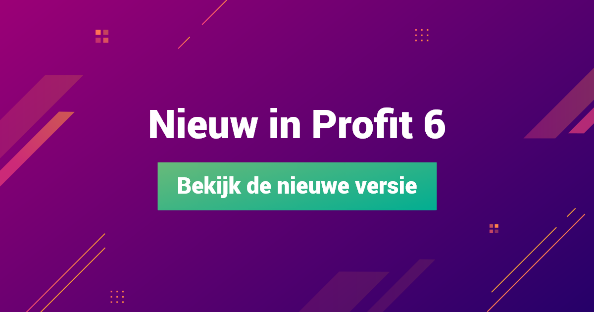 New in Profit 6 | InSite - OutSite - AFAS Klantportal