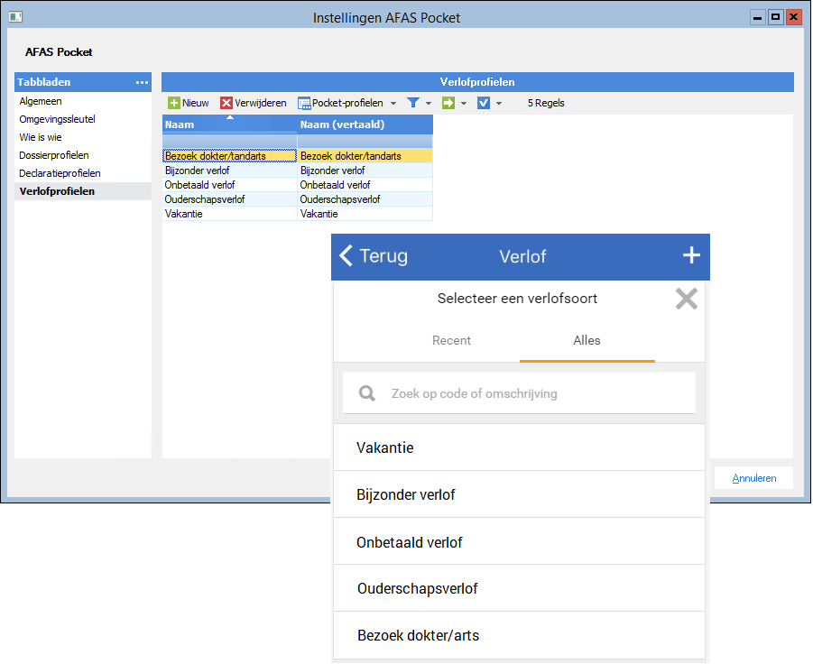 New in Profit 10 - AFAS Klantportal