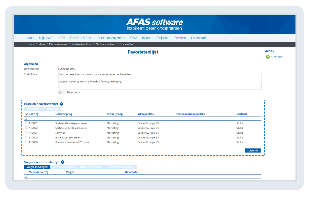 Nieuw in Profit 12 - Ordermanagement - AFAS Klantportal